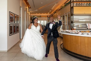 One Couple’s Lion King Inspired Disney Wedding Inside Disney’s Animal ...